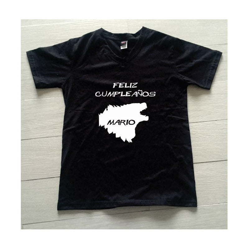 Pkt 5 Playeras Familia Godzilla Personalizadas – Nessie`s Collections